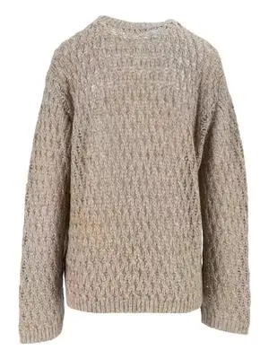 ELEH Open-knit Sweater - Neutrals