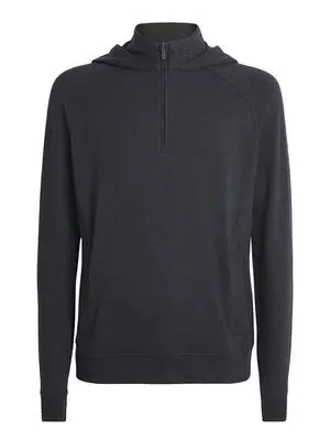 Kjus Inverness Quarter-zip Hoodie - Navy