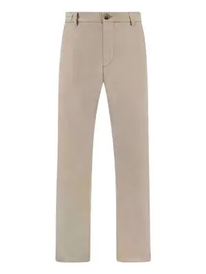 Paul & Shark Bellagio Wide-leg Chinos - Neutrals