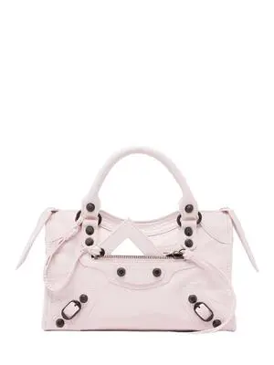 BALENCIAGA Balenciaga Le City Mini Leather Top-Handle Bag