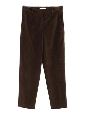 CIRCOLO 1901 Cotton Carrot Trousers - Brown