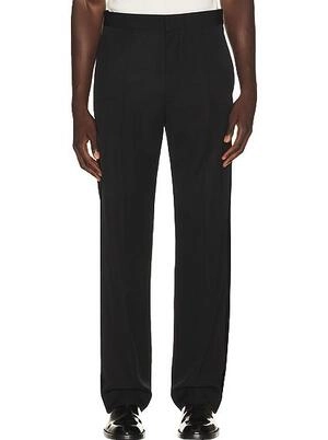 MAISON MARGIELA Straight Leg Trouser - Black