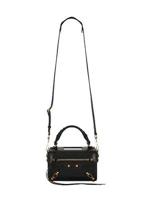Balenciaga Le City Sleek Box - Black & Ruby