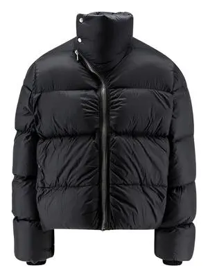 Rick Owens Turtle Nylon Down Jacket - Black