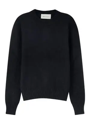 AMI Paris Cashmere Sweater - Black