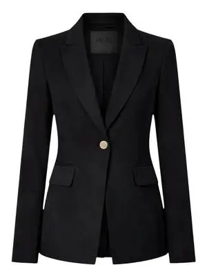 Liu Jo Slim-fit Single-breasted Blazer - Black