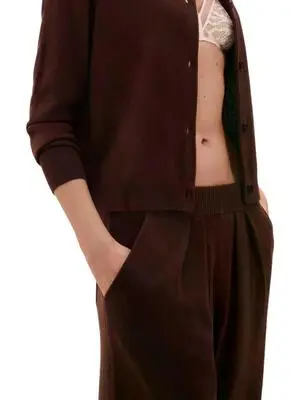 ERES Access Pleated Trousers - Brown