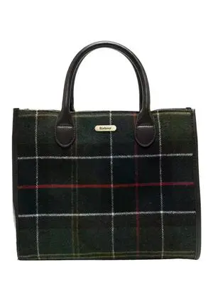 Barbour Classic Tartan Tote Bag - Green