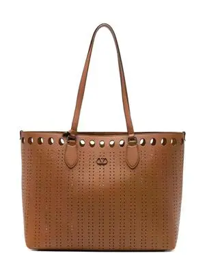 VALENTINO Valentino Garavani Dottie Laser-Cut Tote Bag
