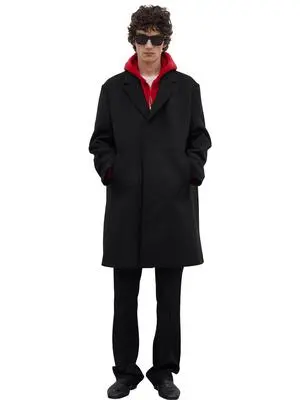 TOTEME Wool, Cashmere And Silk Base Coat - Black