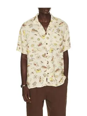 Faherty Brand Short Sleeve Kona Camp Shirt In . Also - Multi