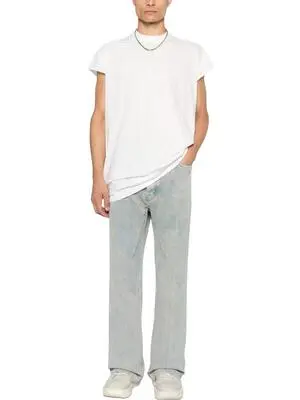 Rick Owens Honeycomb-textured Jeans - Blue