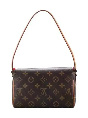 LOUIS VUITTON Monogram Canvas Recital Shoulder Bag - Brown