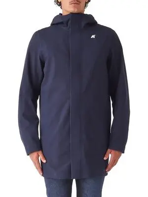 K-WAY Marlyn Technical Stretch Fabric Windbreaker Jacket - Navy