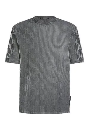 Karl Lagerfeld Knitted T-shirt - Grey