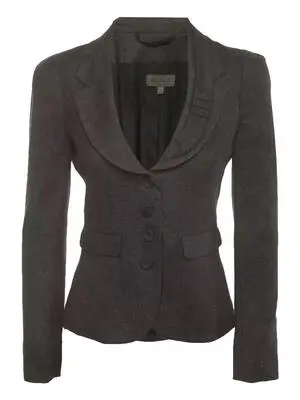 La Perla Single-breasted Blazer - Grey