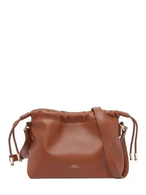 A.p.c. A.P.C. Mini Drawstring Bag Brown