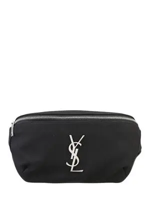 Saint Laurent Logo Pouch - Black