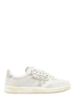 Premiata Logo-patch Sneakers - Grey