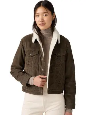 LEVI'S Original Sherpa Trucker Jacket - Brown