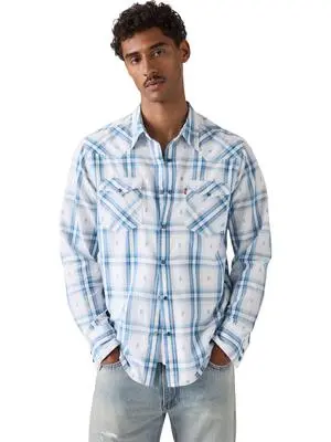 LEVI'S Barstow Standard Fit Western Shirt - Blue