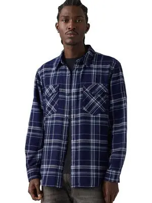 LEVI'S Relaxed Fit Western Shirt - Blue