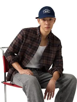 LEVI'S Authentic Button Down Shirt - Brown