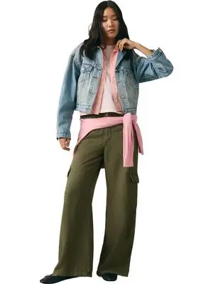 LEVI'S Baggy Dad Lightweight Cargo Pants - Green
