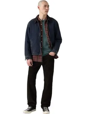 LEVI'S 555 Relaxed Straight Corduroy Trousers - Brown