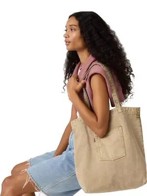 LEVI'S Denim Tote Bag - Grey