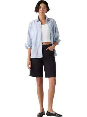 LEVI'S Levi's Baggy Dad Denim Shorts Black