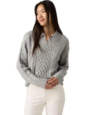 LEVI'S Nova Cable Sweater - Grey