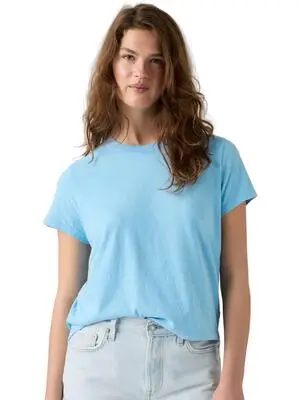 LEVI'S Favorite Slub Cotton Crewneck T-shirt - Blue