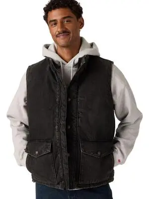 LEVI'S Bexley Puffer Vest - Black