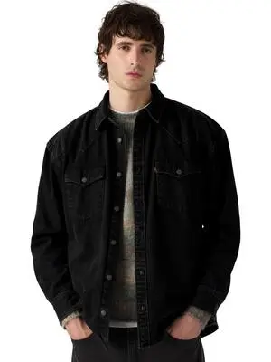 LEVI'S Denamore Western Overshirt - Black