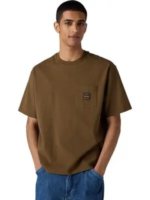 LEVI'S Workwear Pocket Tee - Brown