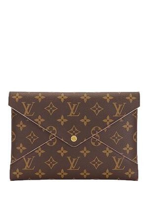 LOUIS VUITTON Monogram Kirigami Gm Pochette - Brown