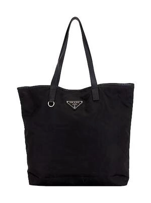 Prada Tessuto Tote Bag - Black