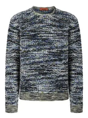 Missoni Wool And Viscose Pullover With 3d Texture - Multicoloured