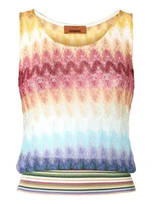 MISSONI Missoni Sleeveless Viscose Top