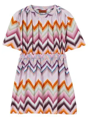 Missoni Stretch Cotton Jersey Dress - Multicoloured