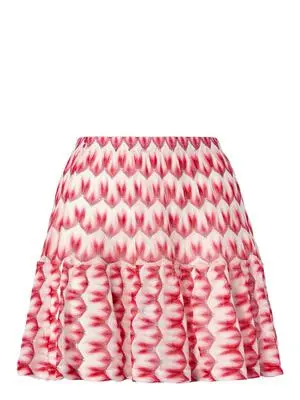Missoni Floral Pattern Viscose Mini Skirt - Multicoloured