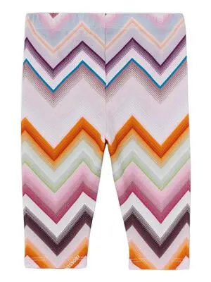 Missoni Stretch Cotton Leggings - Multicoloured