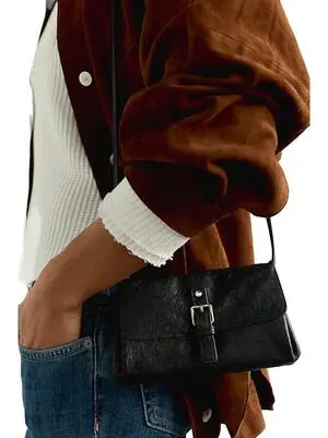Free People Everyday Crossbody Wallet At - Black
