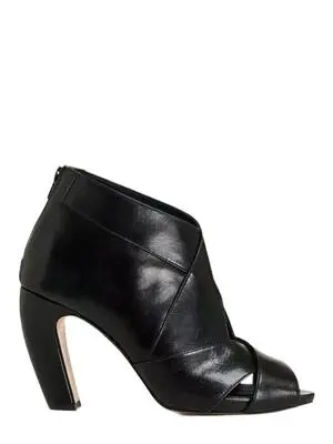 Essentiel Antwerp Keeptoe4 Peep-toe Sandals - Black
