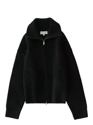 Studio Nicholson Ribbed-knit Cardigan - Black
