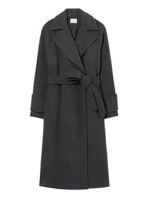 Claudie Pierlot Mid-length Wool-blend Coat - Grey