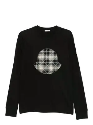 Moncler Logo-patch T-shirt - Black