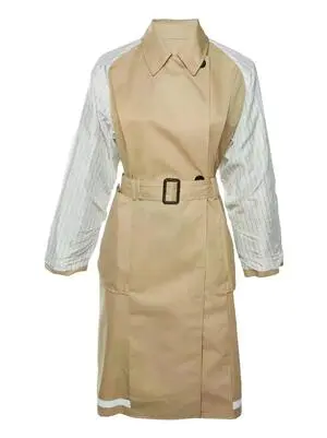 Max Mara Reversible Gabardine Trench Coat - Neutrals
