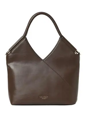 TWINSET Twinset Synthetic Leather Shoulder Bag Brown